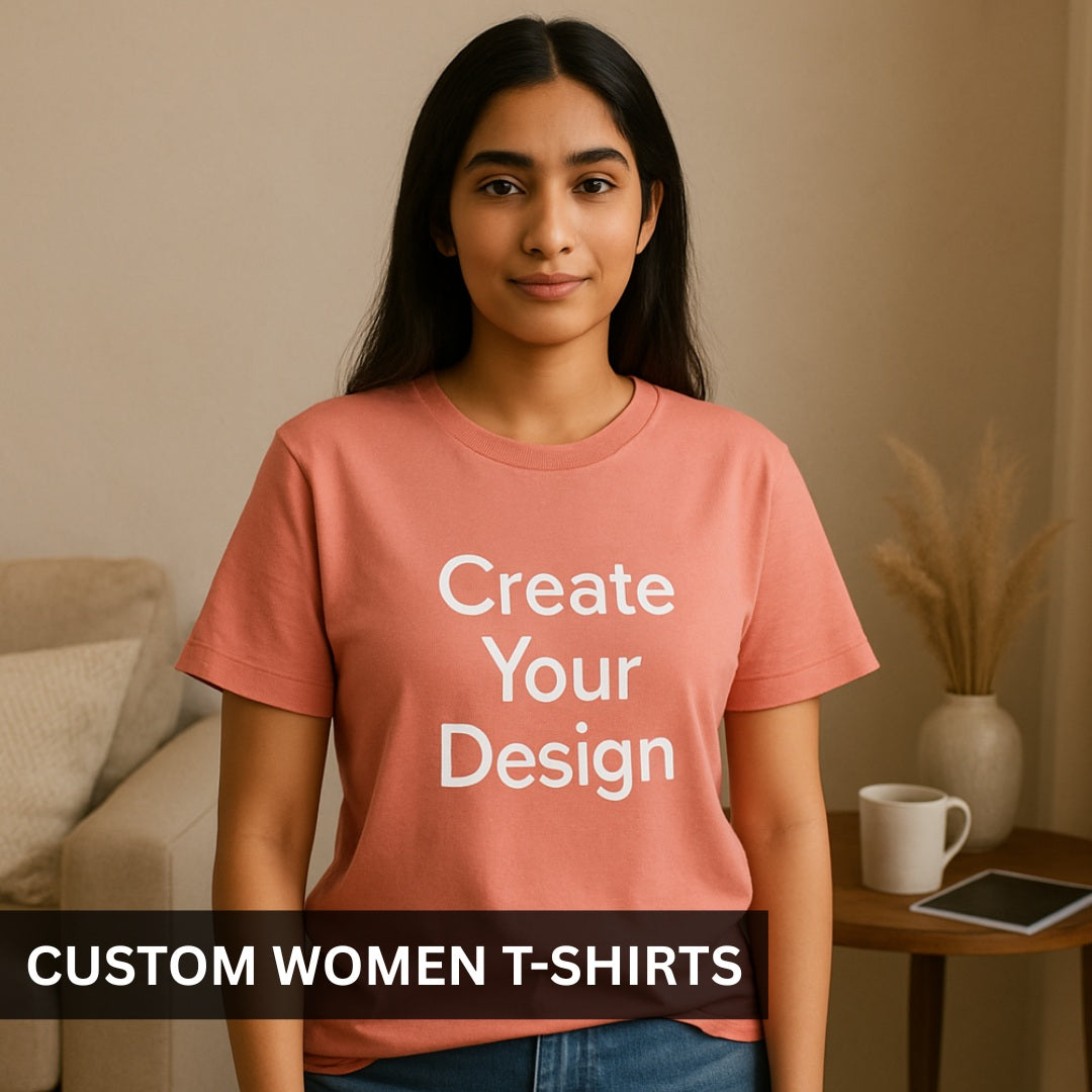 Custom Women T-Shirts – His'en'Her - Shop T-Shirts For Men & Women Online