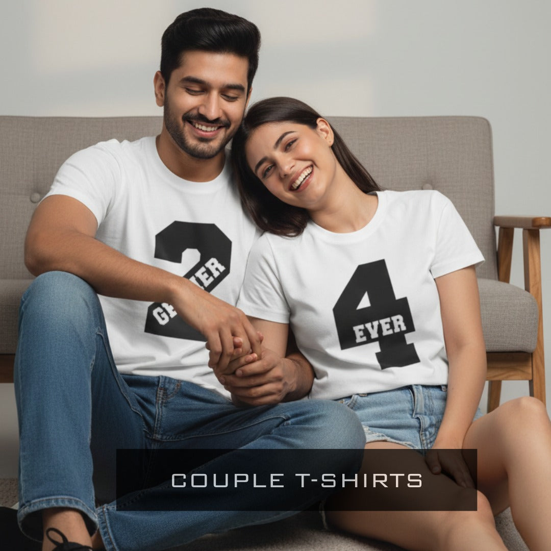 COUPLE TEES – His'en'Her - Shop T-Shirts For Men & Women Online